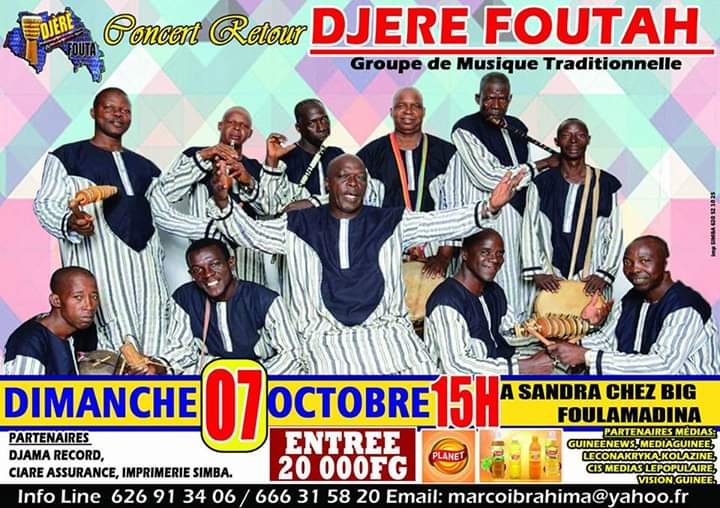 Le groupe Djéré Foitah en deuil / Le pére du violoniste Alhassane Bah ...