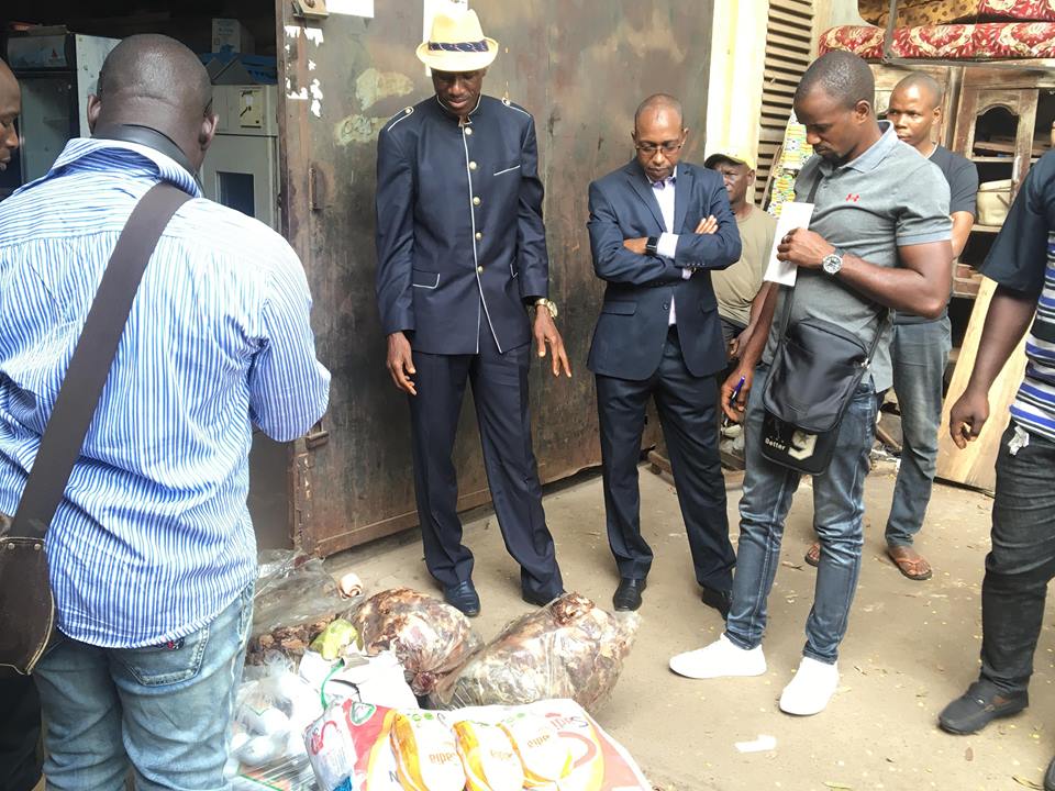 Conakry: le service de Thiégboro découvre de viande pourrie au ...