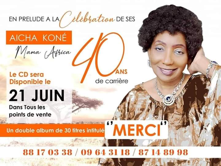 Exclusif : le double album de l’artiste ivoirienne, Aïcha Koné sera ...